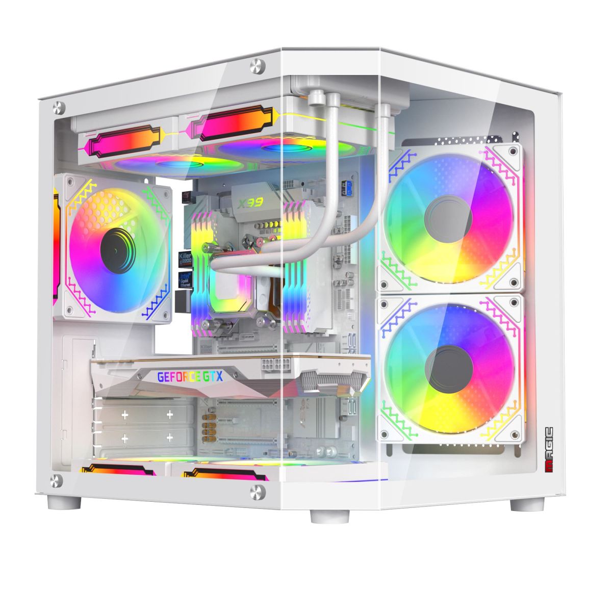 Case Magic CUBI-M ELITE WHITE, Chính hãng, Giá rẻ | Gearshop